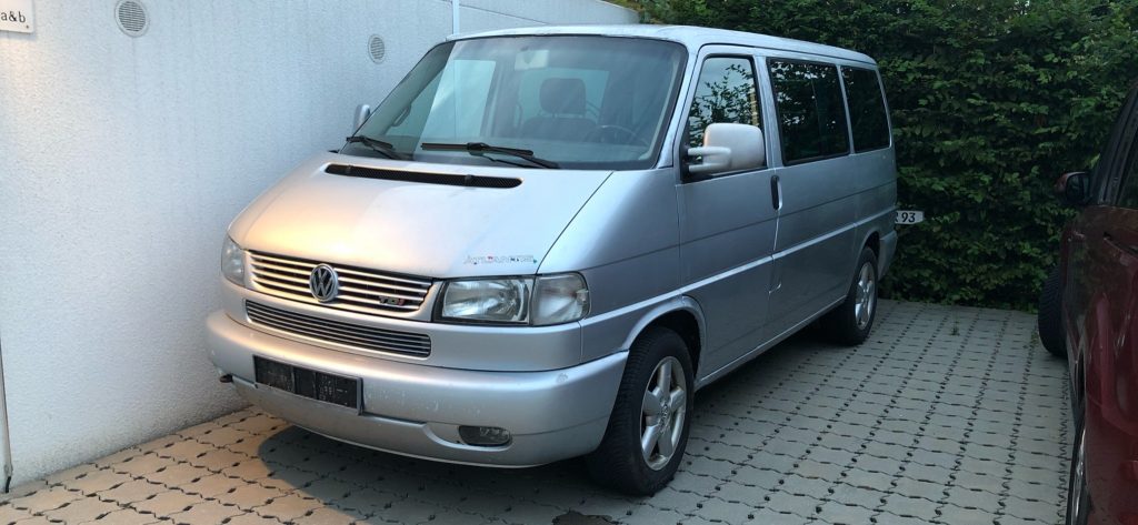 VW Bus T4 Camper Heckschublade Heckauszug